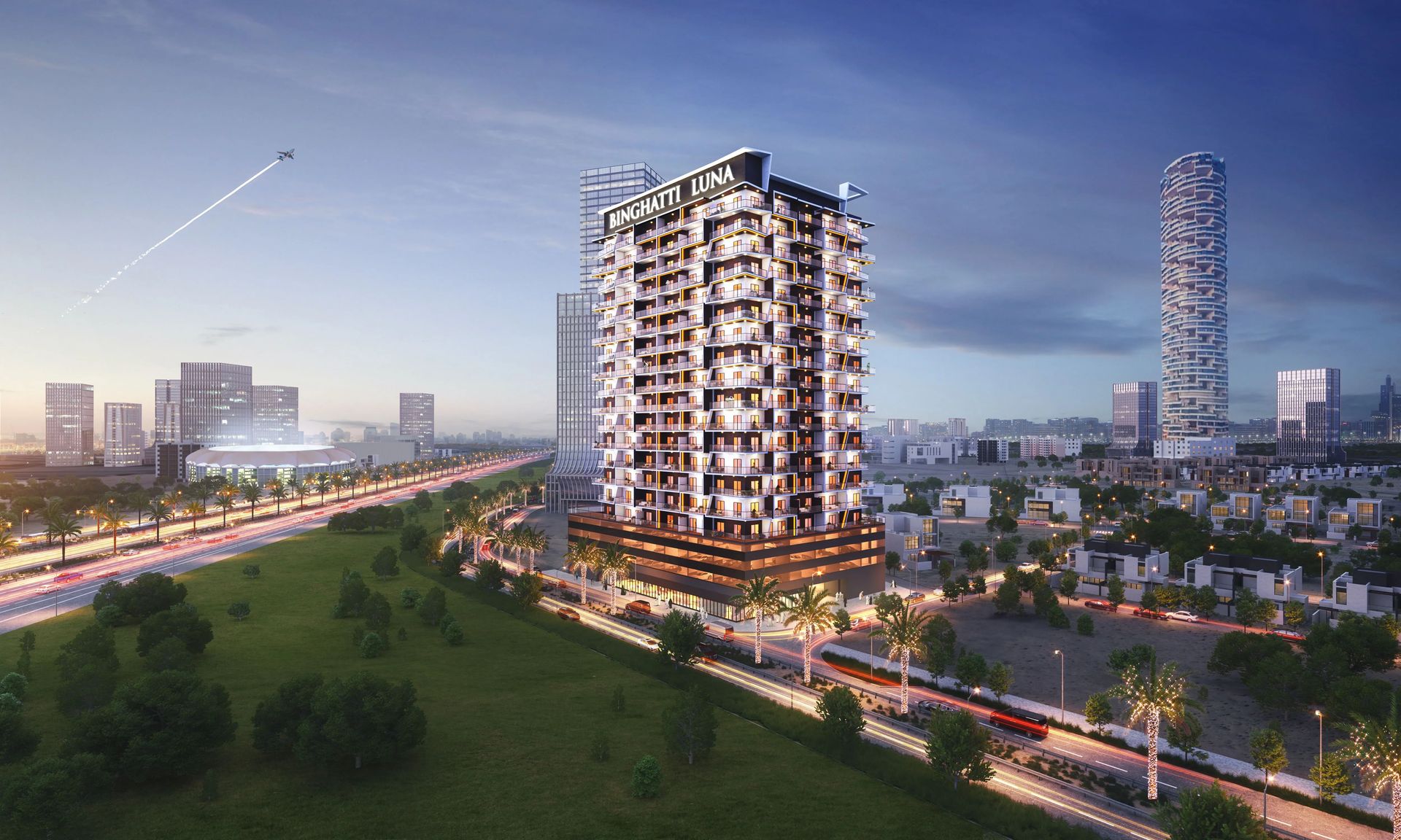 Binghatti Crest in Jumeirah Village Circle, Dubai by Binghatti ...