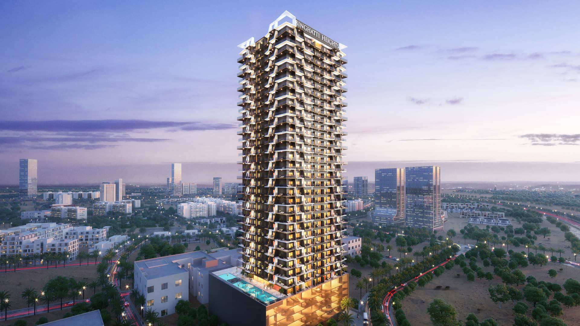 Binghatti Heights in Jumeirah Village Circle, Dubai by Binghatti ...