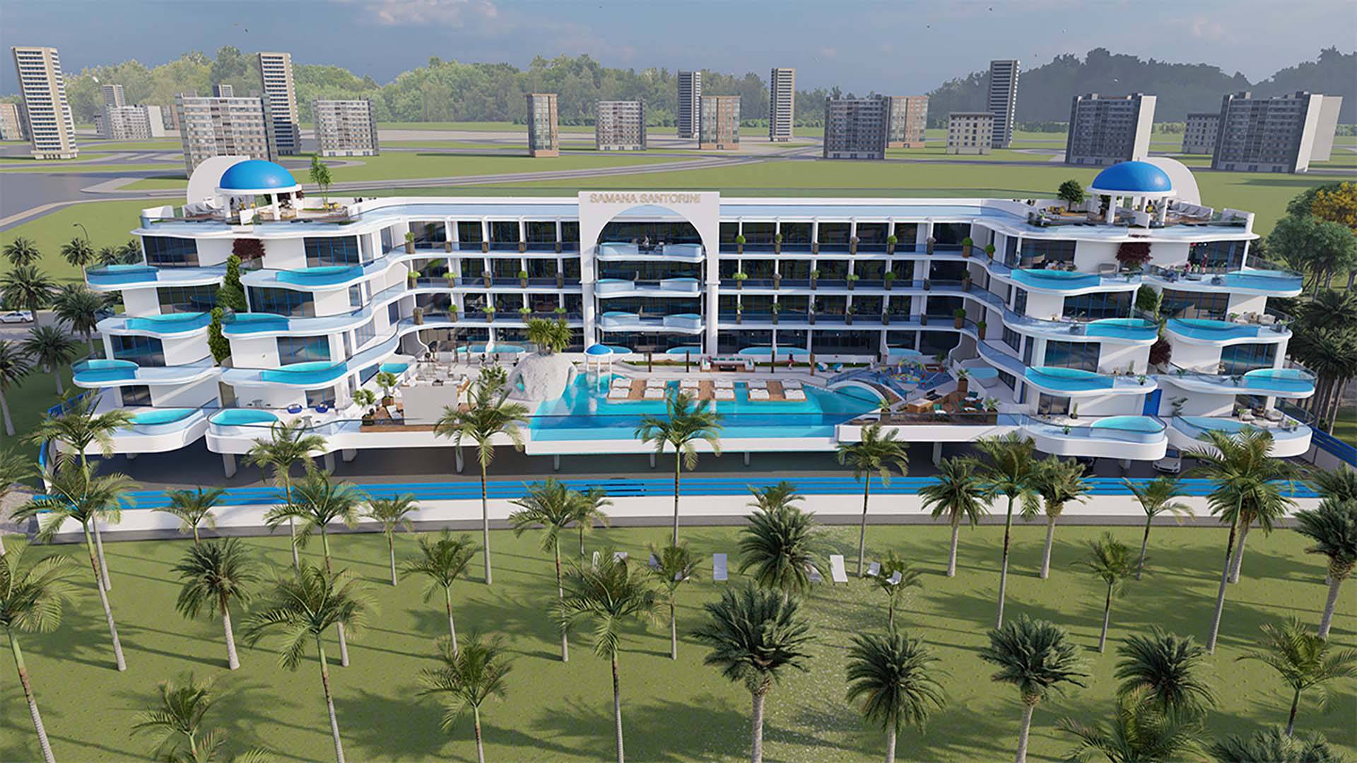 Samana Santorini in Dubai Studio City, Dubai by Samana Developers | Ax ...