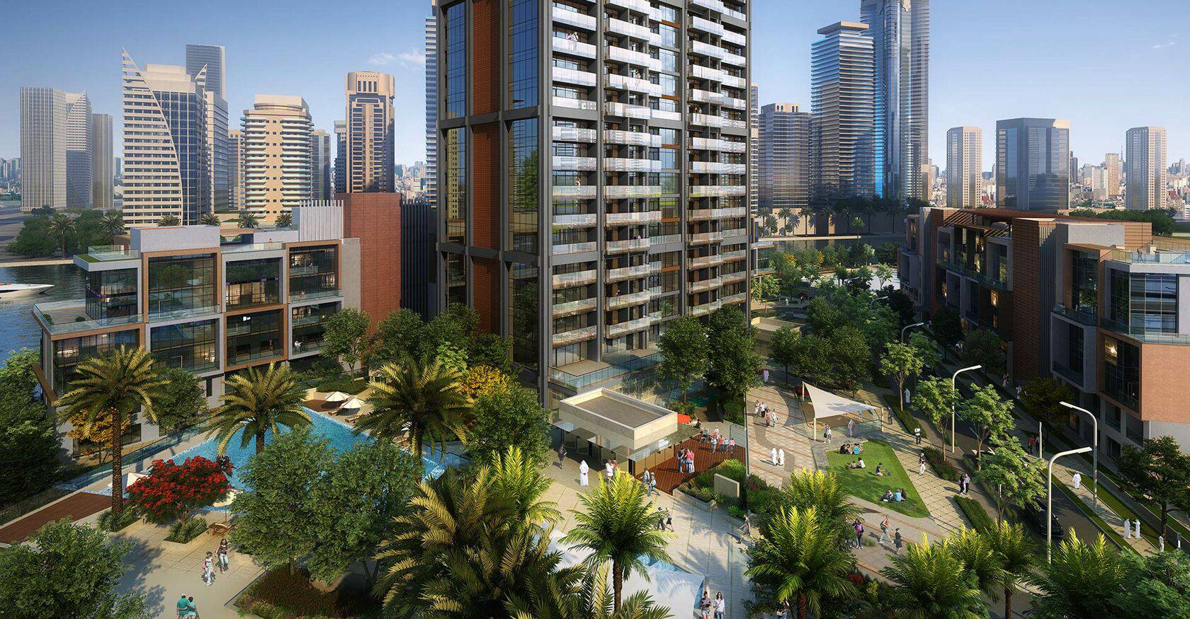 Peninsula Three in Business Bay, Dubai, UAE: prices, descriptions ...